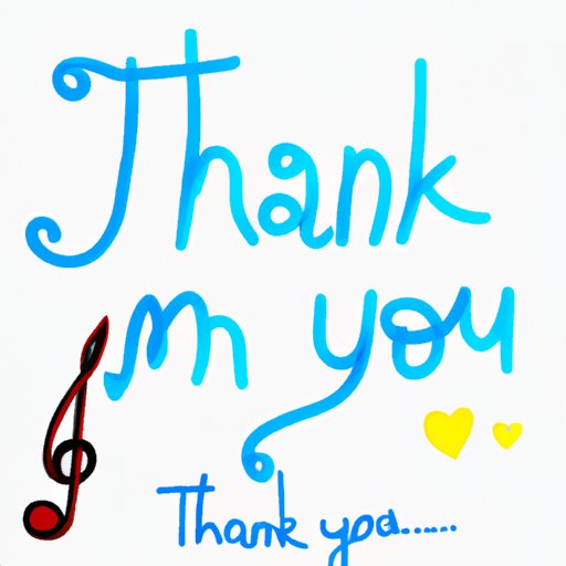 Expressing Gratitude Through Music: Analyzing the Lyrics of “How Can I ...