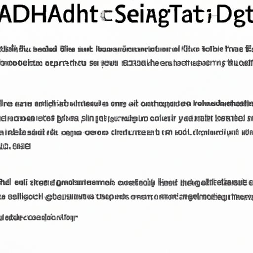 Understanding ADH How Does ADH Work The Enlightened Mindset Understanding ADH How Does ADH Work The Enlightened Mindset