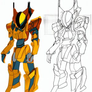 How to Draw Robots and Mecha Suits: A Step-by-Step Guide - The ...